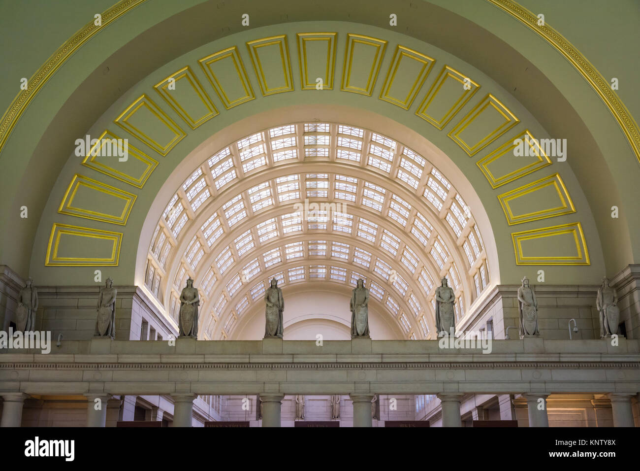Union Station Architecture Interior Washington DC November 2016 Stock ...