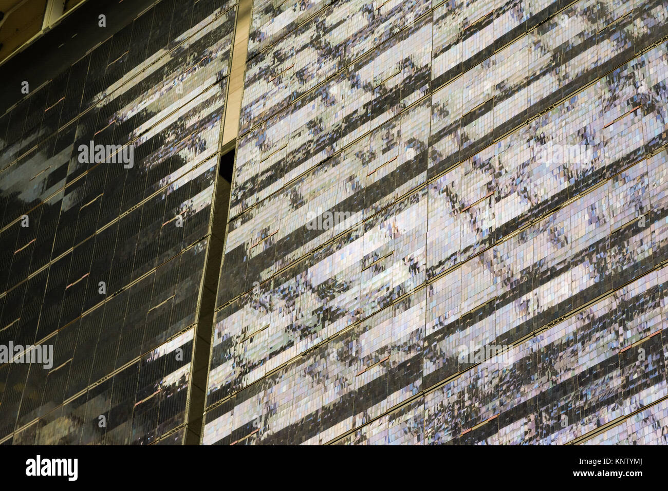 Vintage Solar Panels Closeup Texture Reflective Space Travel Technology ...
