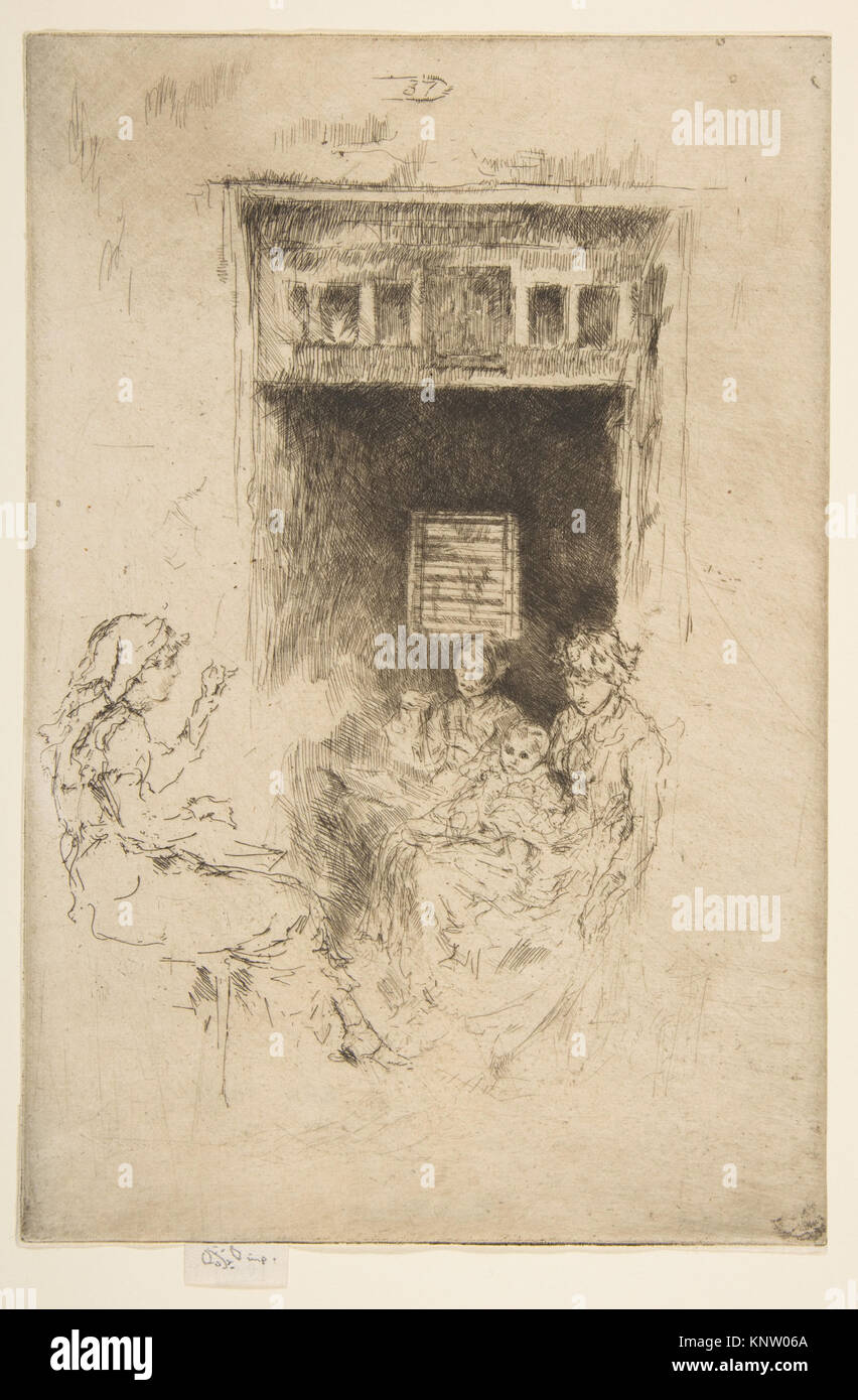 Illustration showing bead stringers, depicting workers arranging and ...