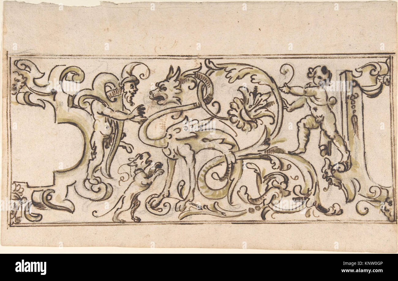 Grotesque ornament hi-res stock photography and images - Alamy