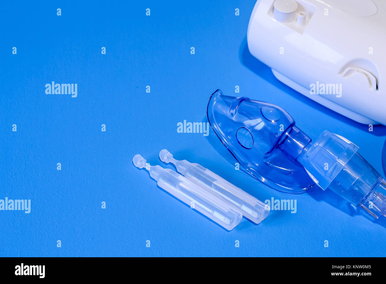 Medical nebulizer for the treatment of bronchitis Stock Photo - Alamy