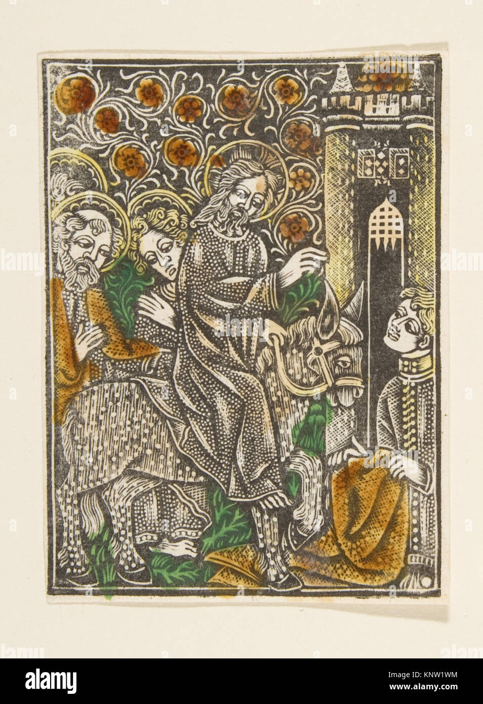 Christ's Entry into Jerusalem MET DP813558 392941 Stock Photo - Alamy