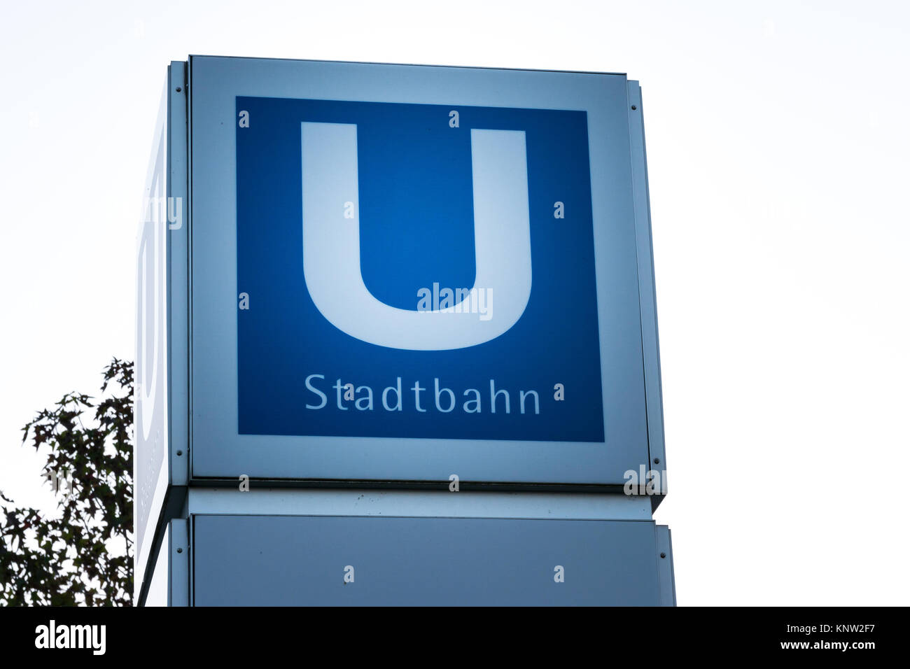 U Bahn Subway Sign Traffic Transportation Public Germany Isolated White ...