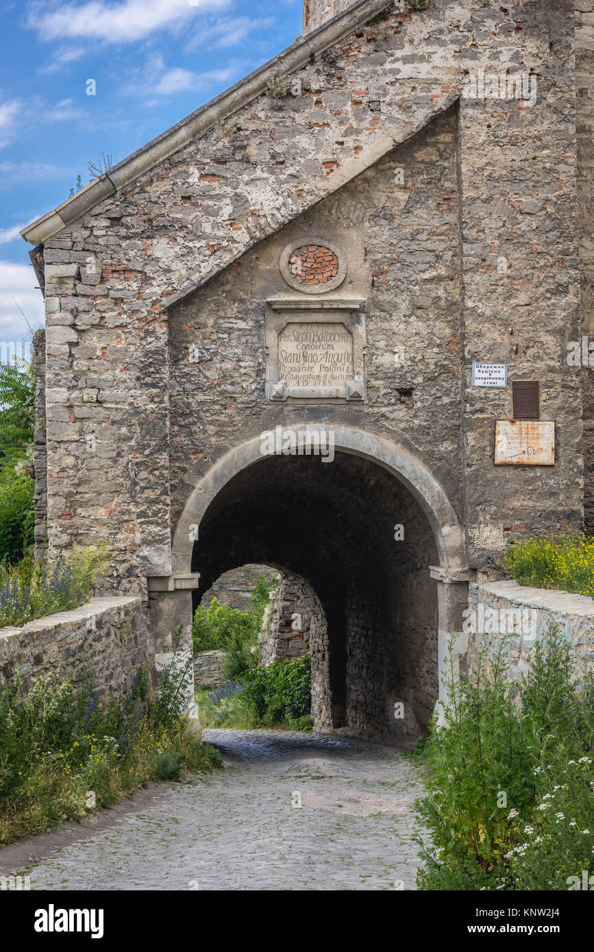 So called Wind Gate, part of Stephen Bathory Tower on the Old Town of ...