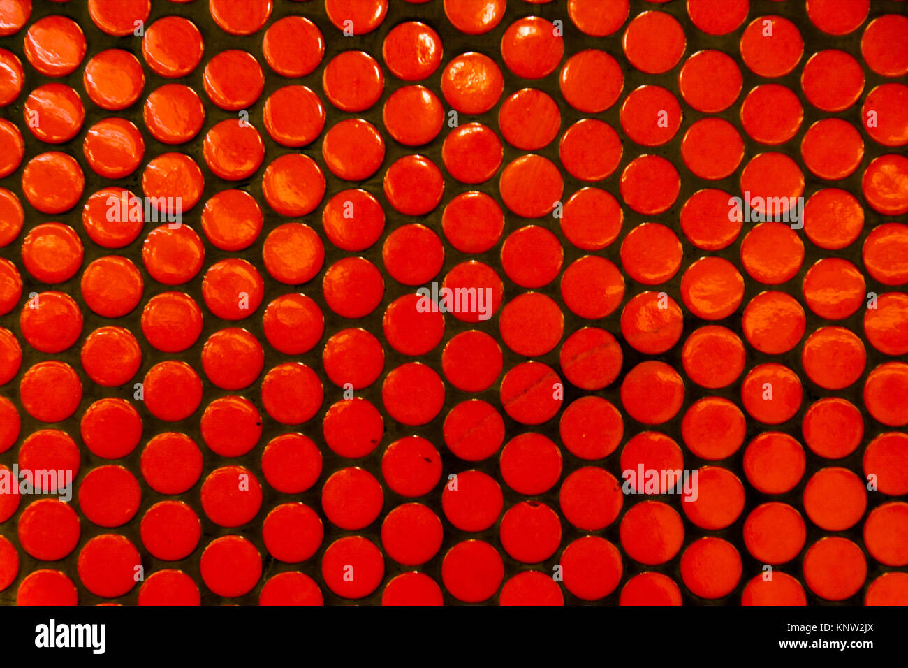 Orange Polka Dot Pattern Wall Train Station Texture Detail Architecture ...