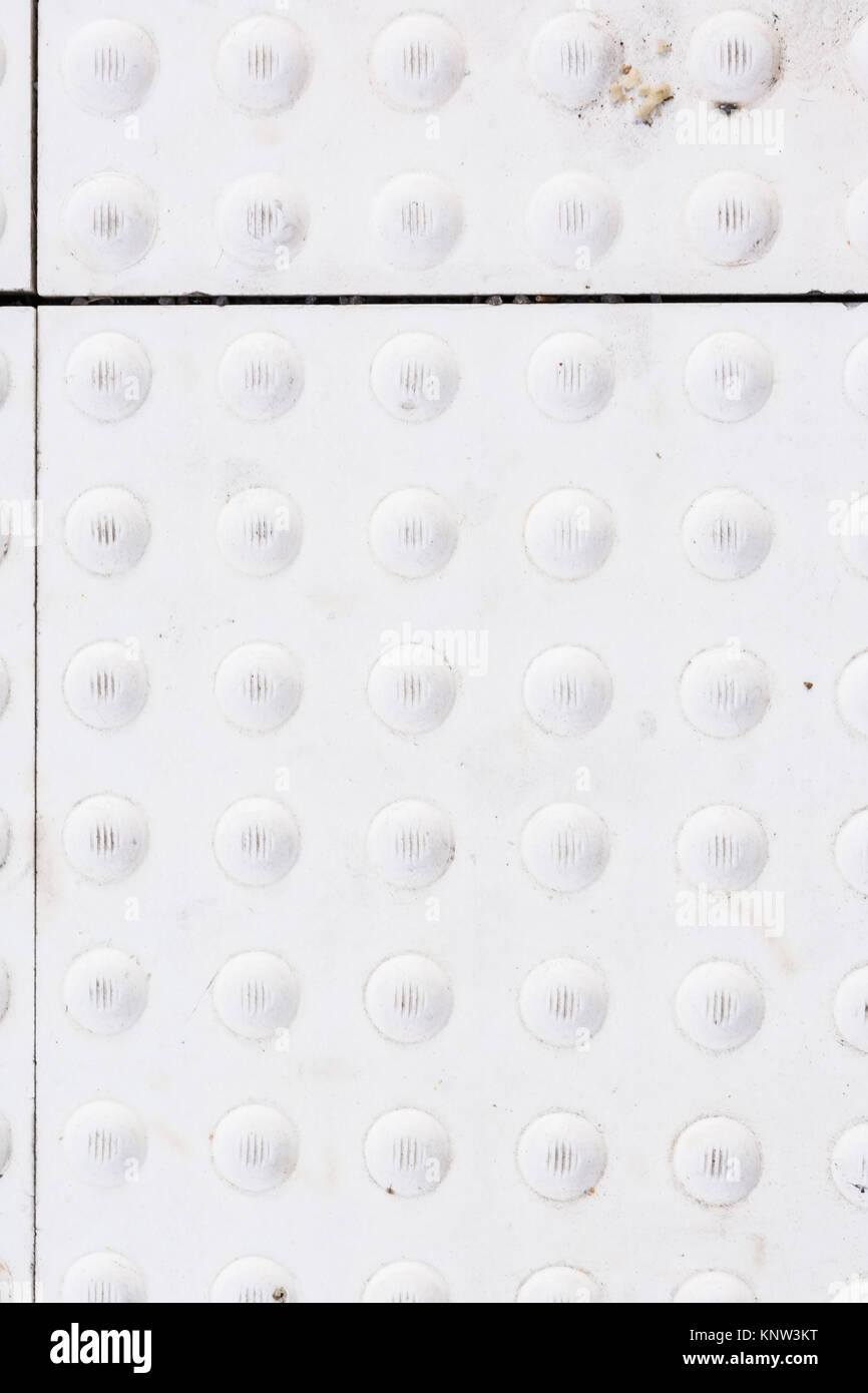 Bump Safety Train Station Platform Texture Stock Photo - Alamy