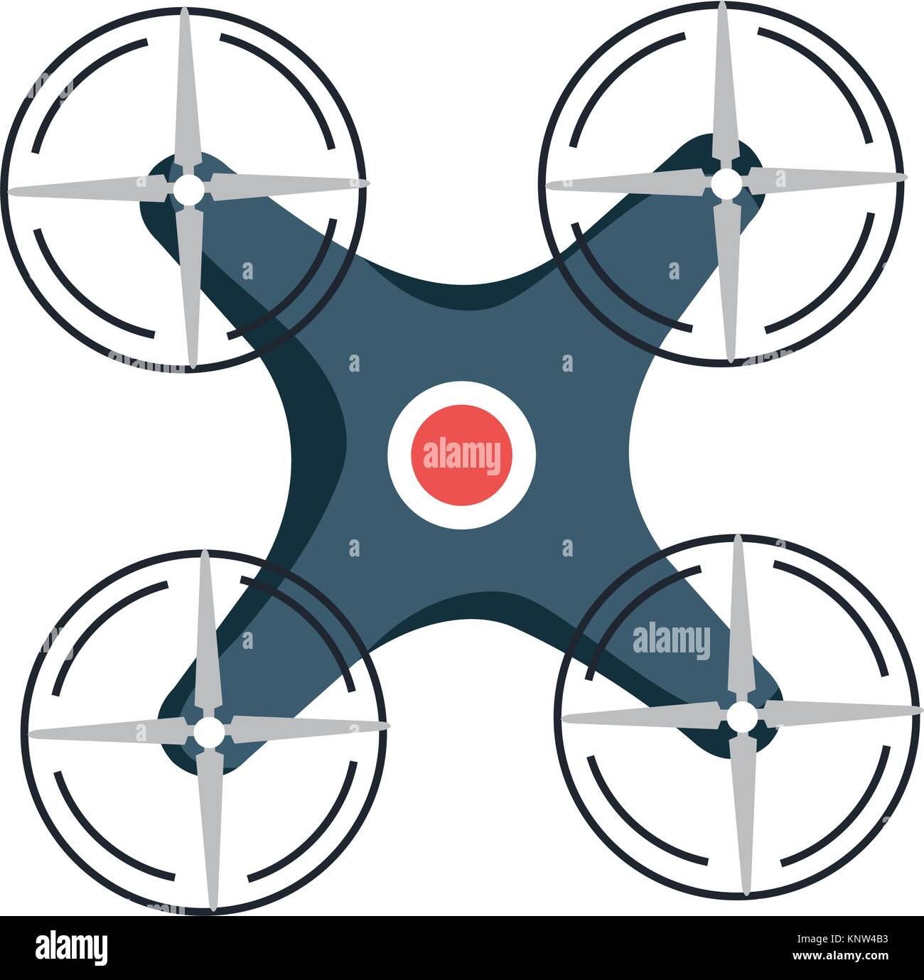drone technology isolated icon vector illustration design Stock Vector ...