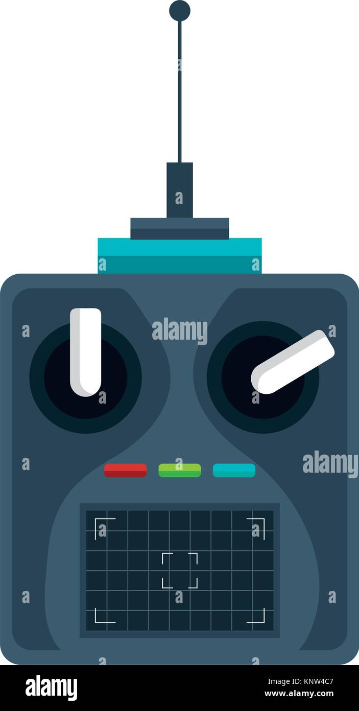 drone remote control icon vector illustration design Stock Vector Image ...
