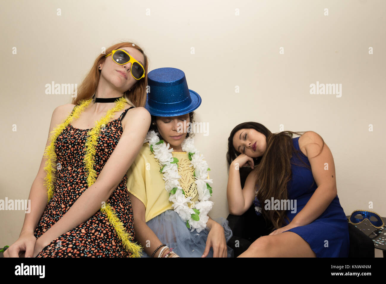 Tired people after carnival hi-res stock photography and images - Alamy