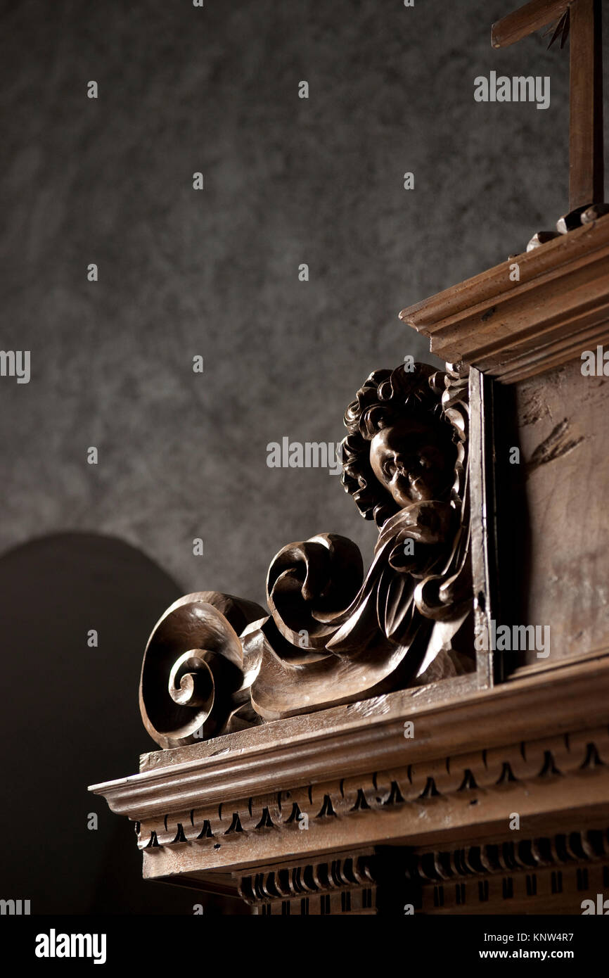 Confession box in church st hi-res stock photography and images - Alamy