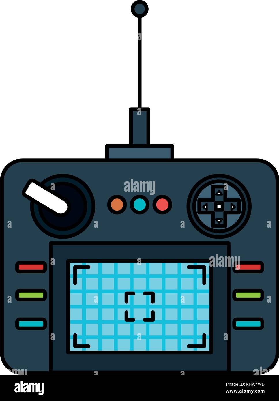 drone remote control icon vector illustration design Stock Vector Image ...
