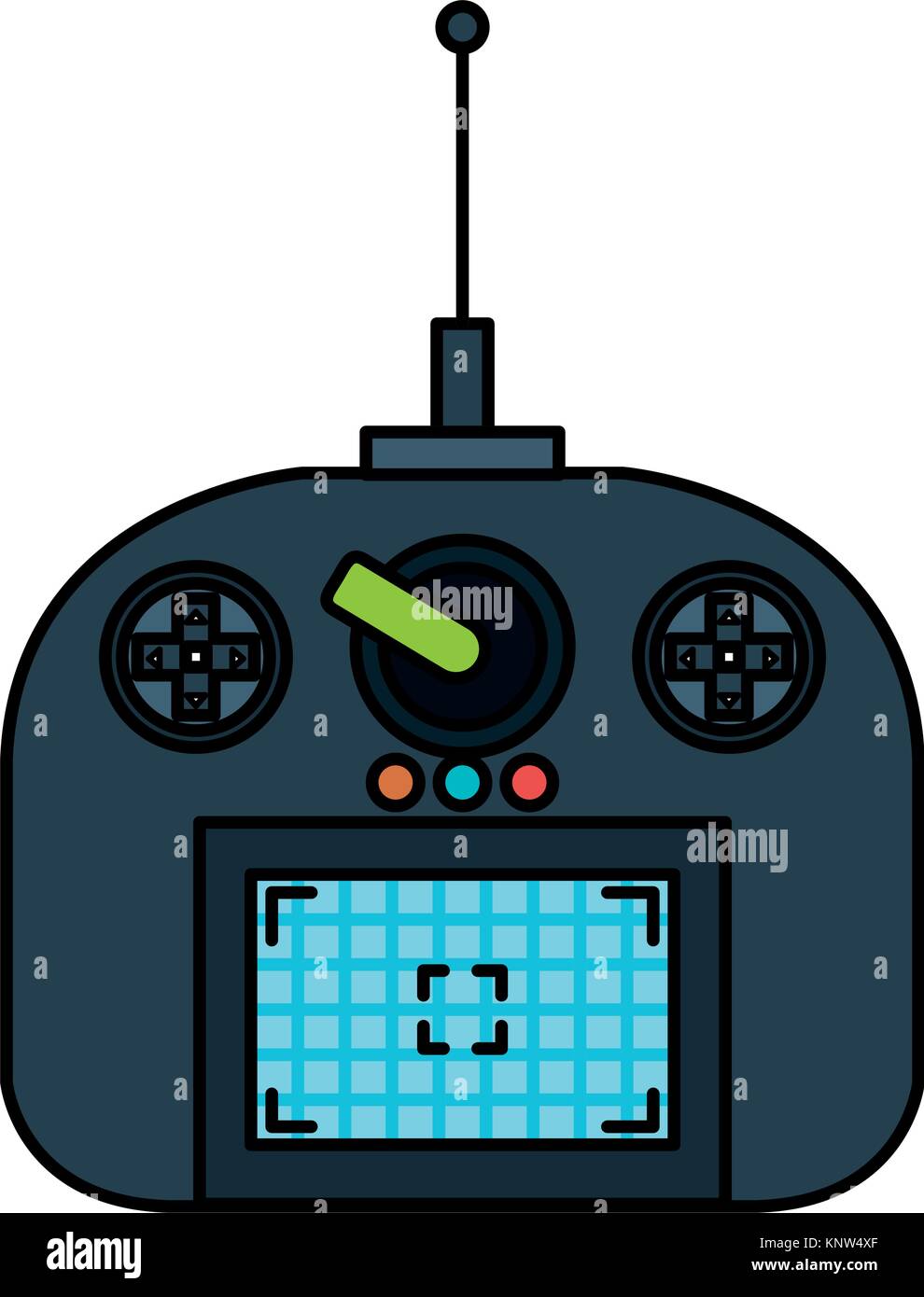 drone remote control icon vector illustration design Stock Vector Image ...