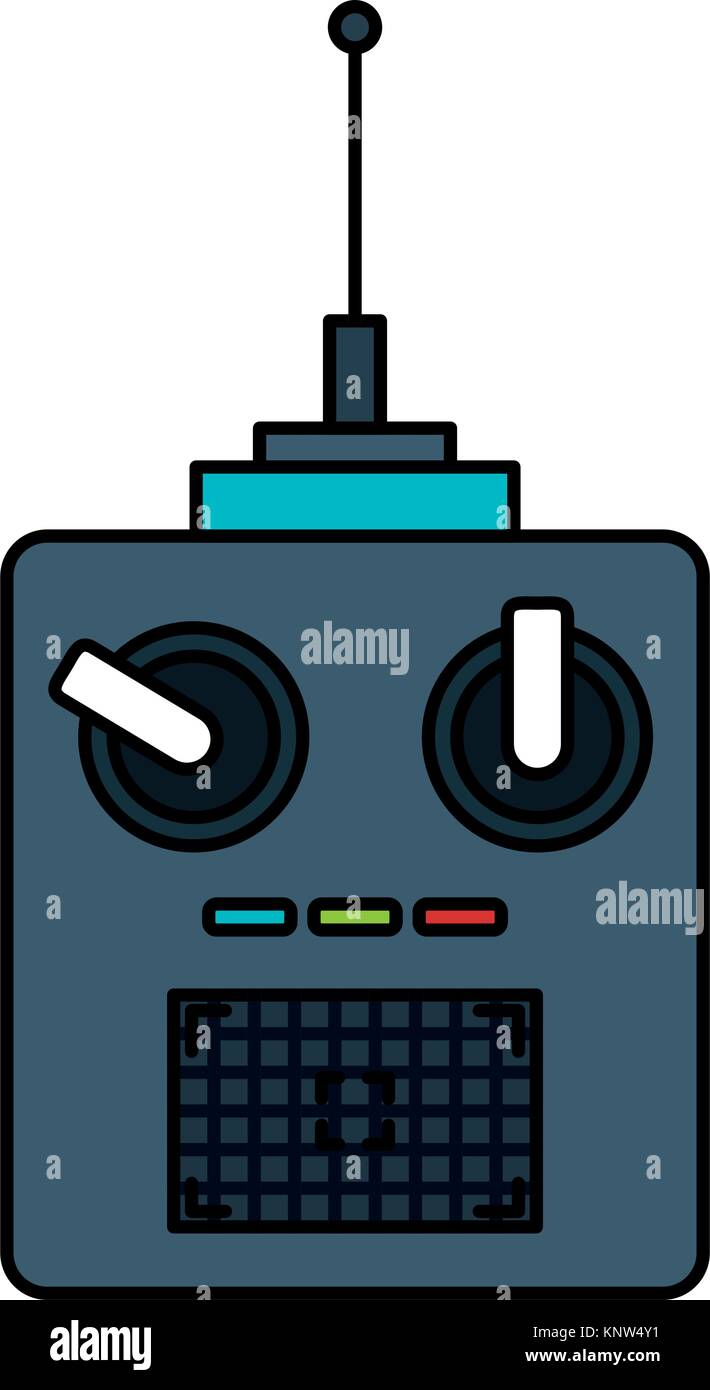 drone remote control icon vector illustration design Stock Vector Image ...