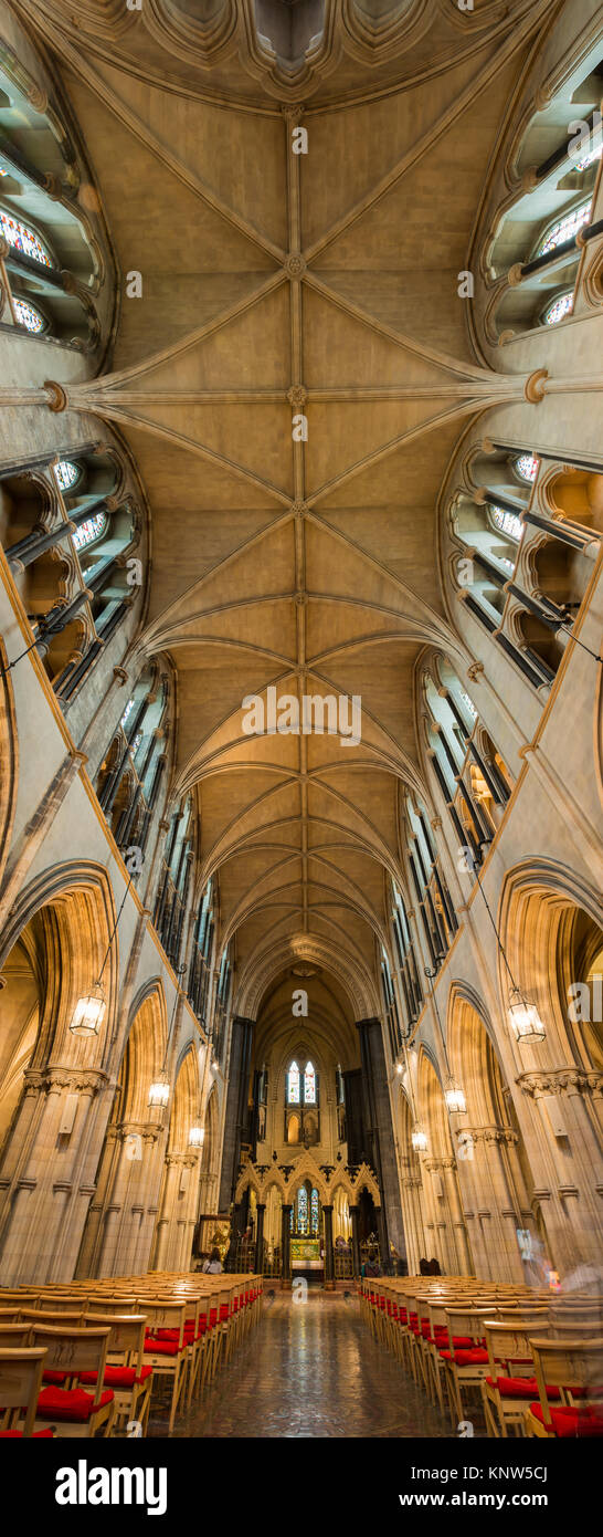 Christ church cathedral dublin interior hi-res stock photography and ...