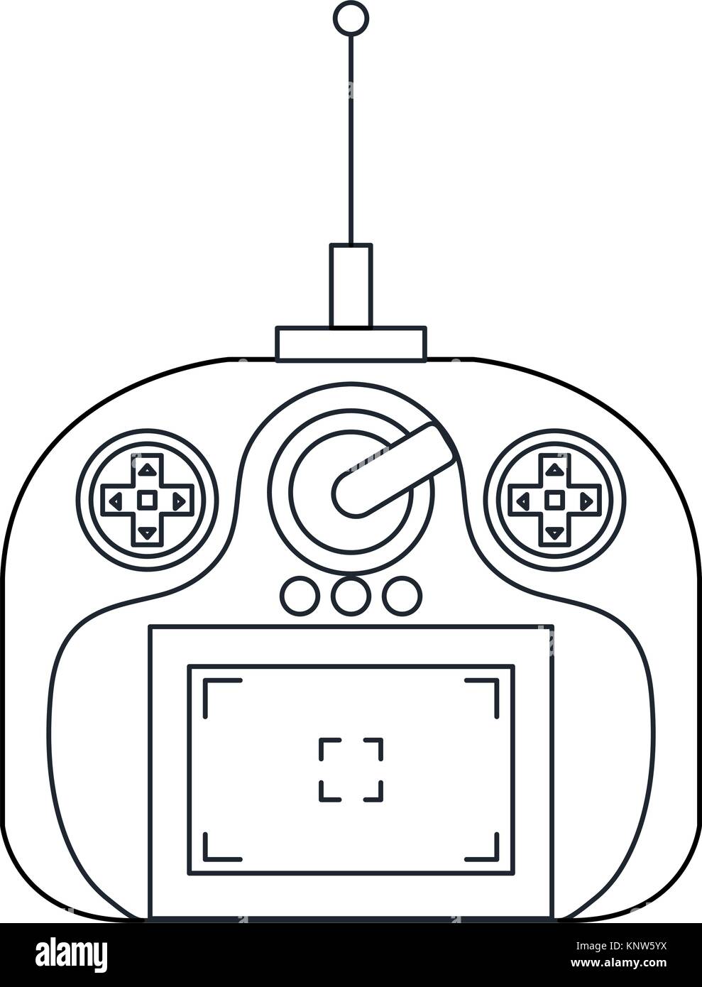 drone remote control icon vector illustration design Stock Vector Image ...