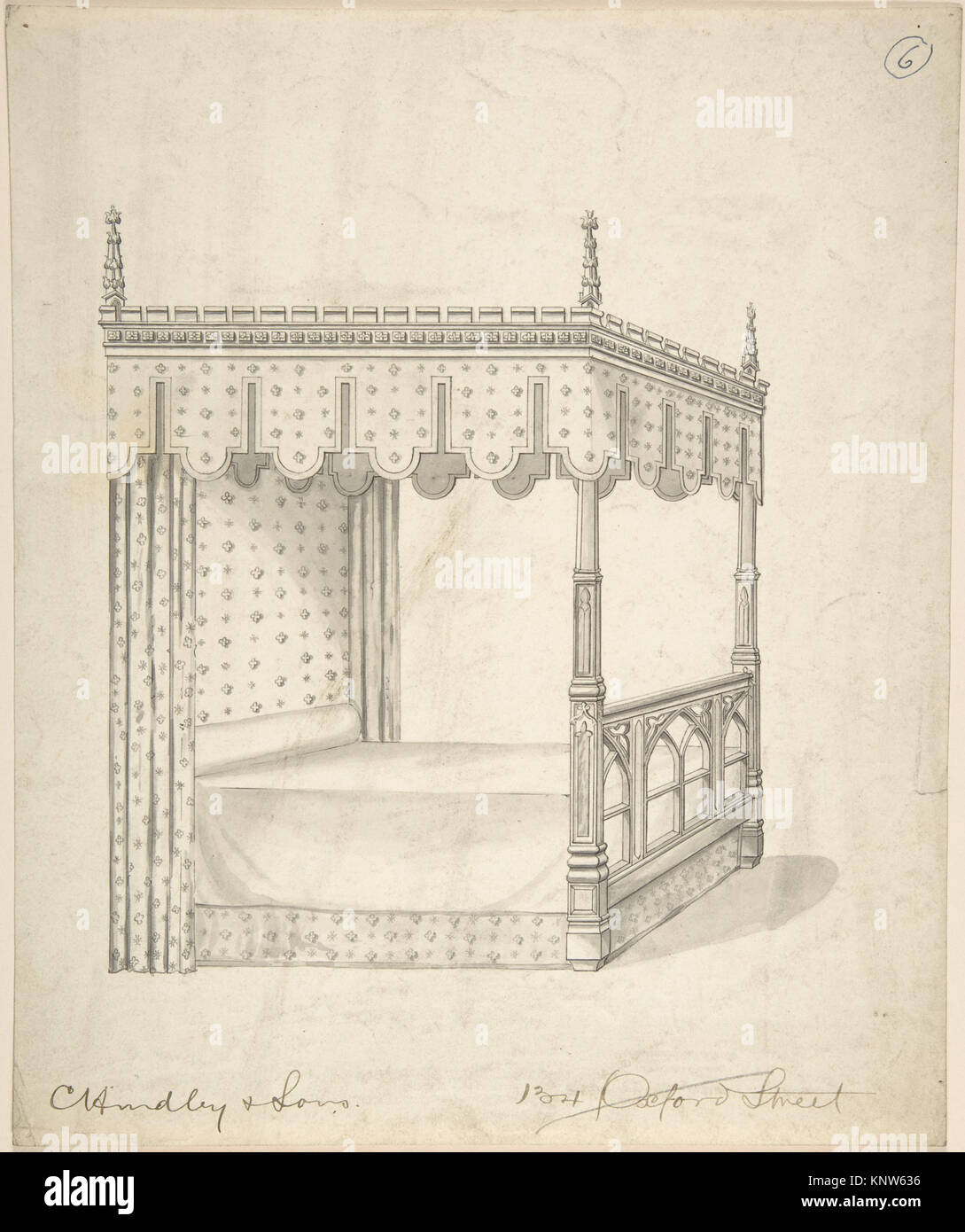 A gothic canopy hi-res stock photography and images - Alamy