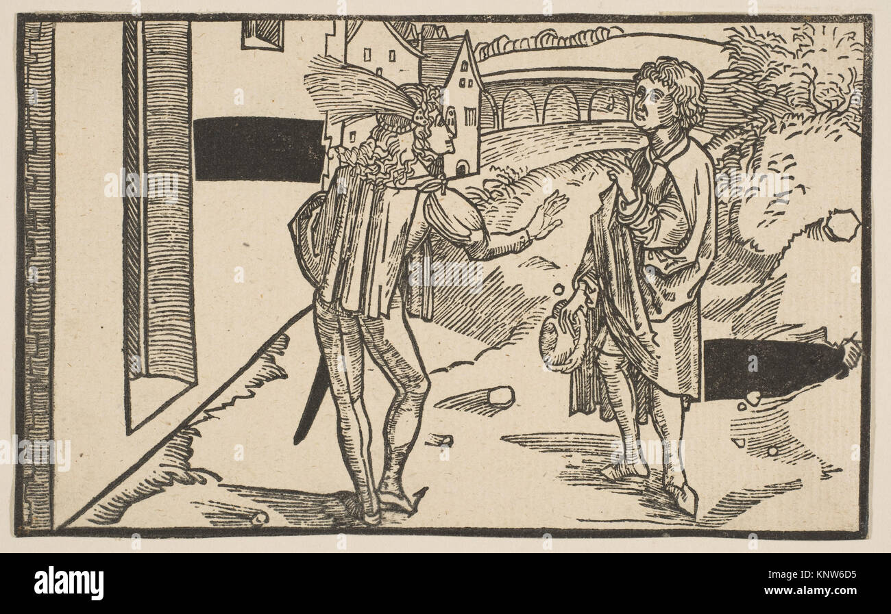 Albrecht Dürer's woodcut from the 19th-century reprint of 'Eunuchus' by ...