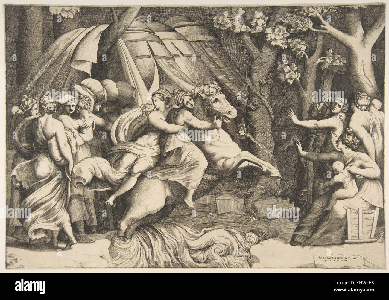 Cloelia crossing the tiber hi-res stock photography and images - Alamy