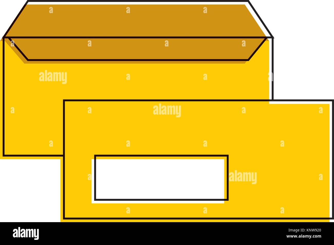 corporate envelope business stationery templates empty Stock Vector ...