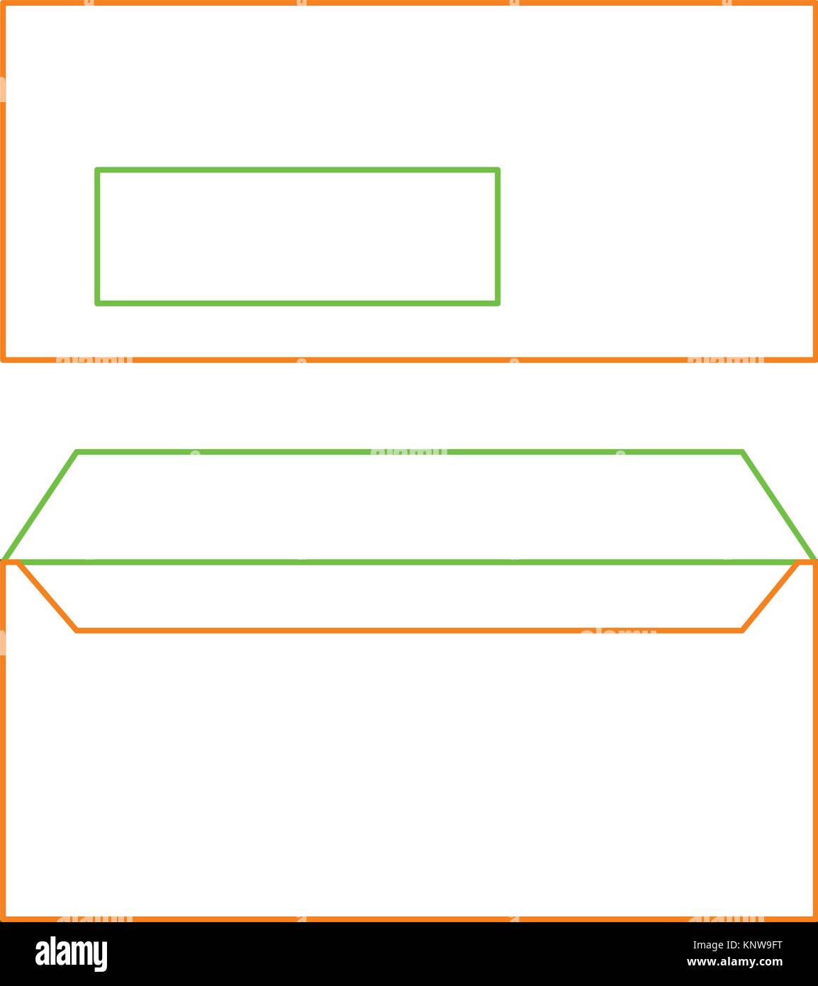 corporate envelope business stationery templates empty Stock Vector ...