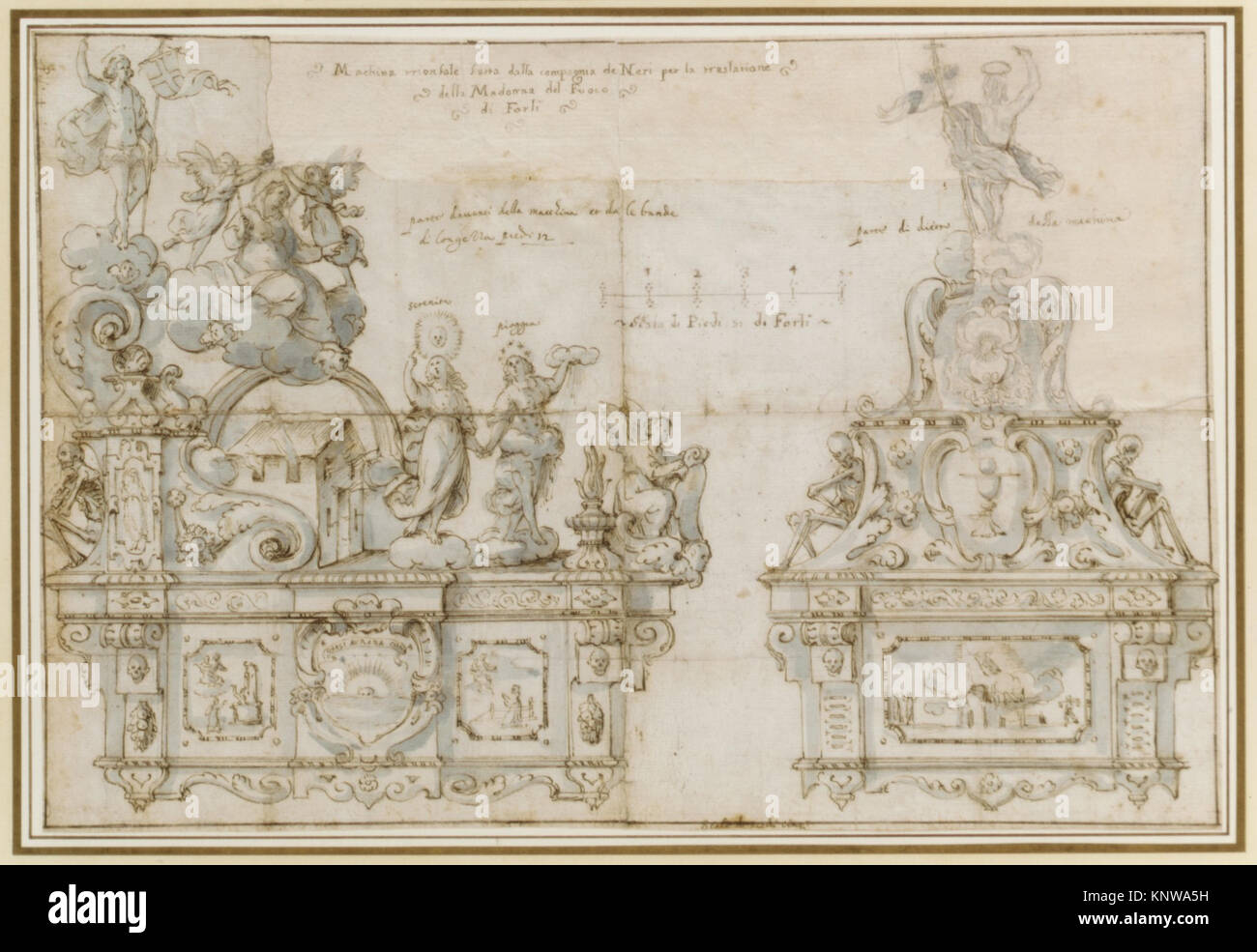 Design for a Processional Float MET DR266 340542 Stock Photo - Alamy