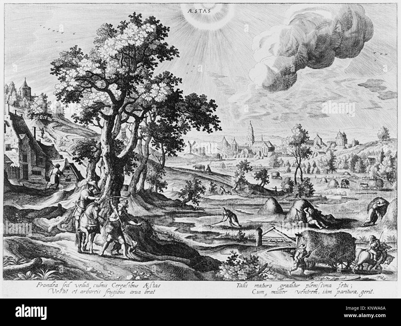 Four Landscapes with the Four Seasons MET 268561 357077 Stock Photo - Alamy