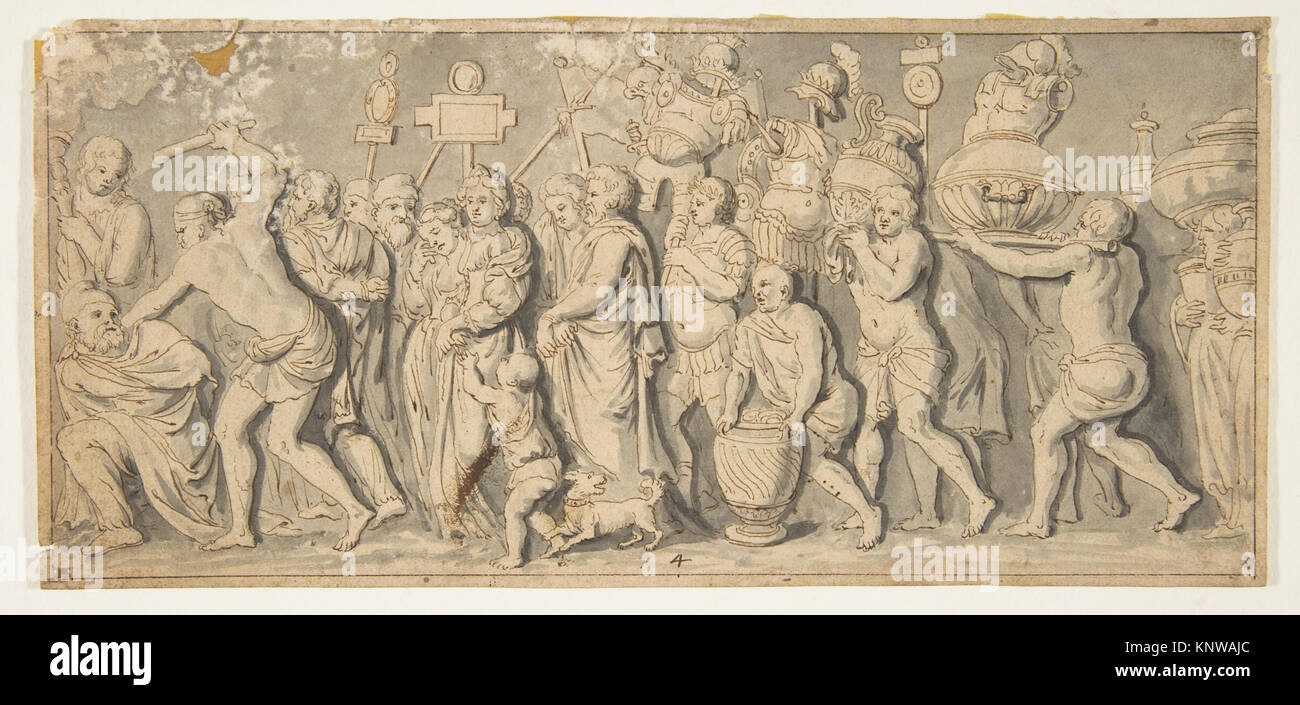 Design for a Roman Procession MET DP812620 388090 Stock Photo - Alamy