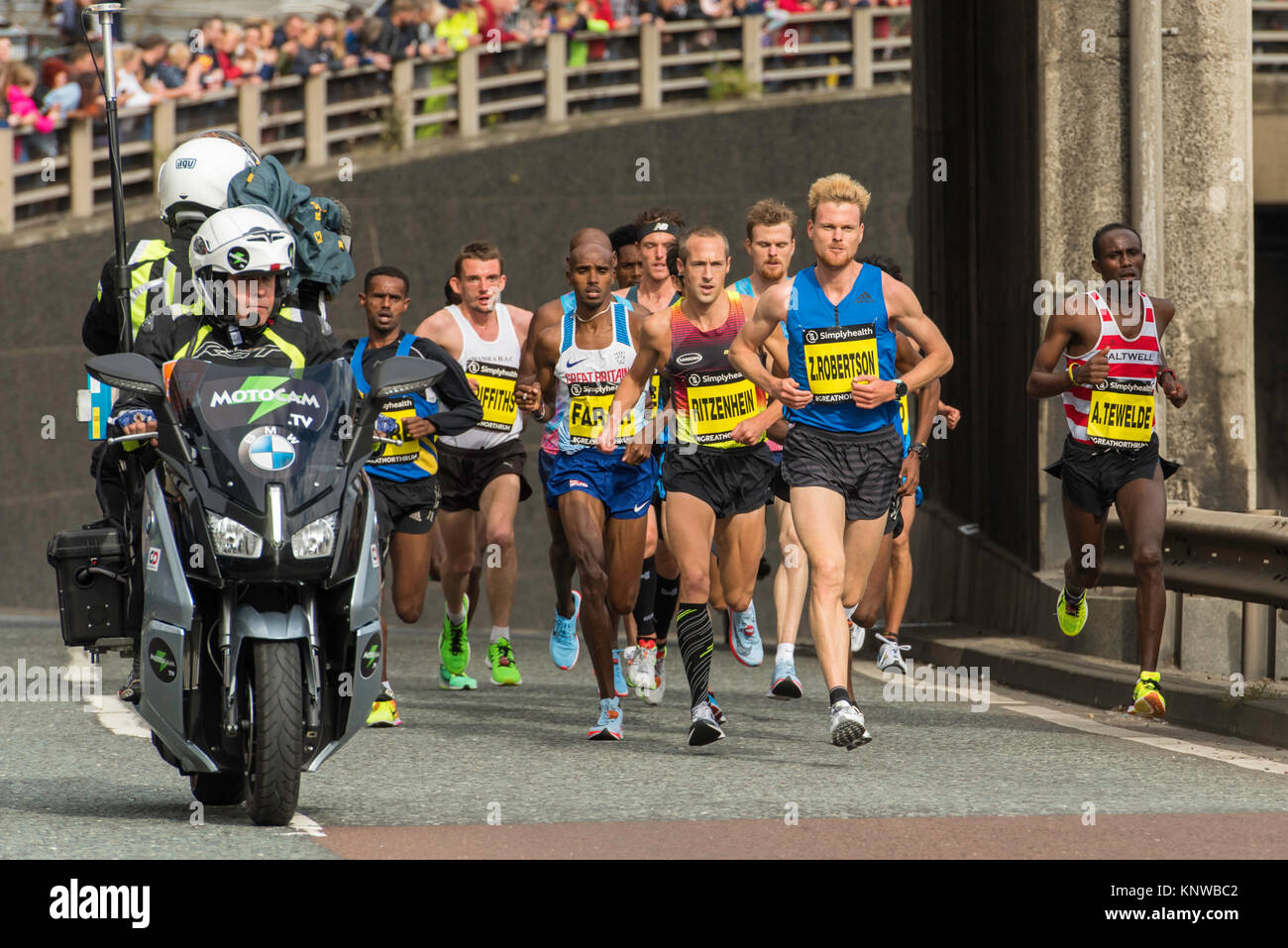 Mens elite runners hi-res stock photography and images - Alamy