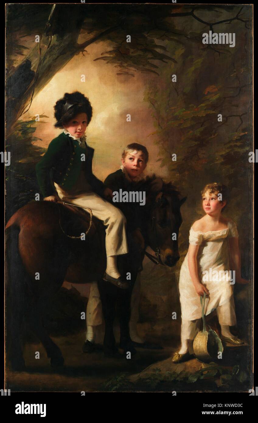 George harley drummond henry raeburn painting art hi-res stock ...