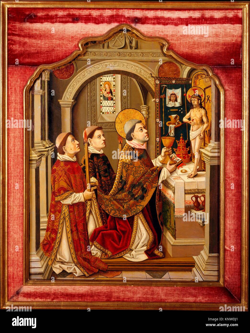 Mass Of Saint Gregory High Resolution Stock Photography and Images - Alamy