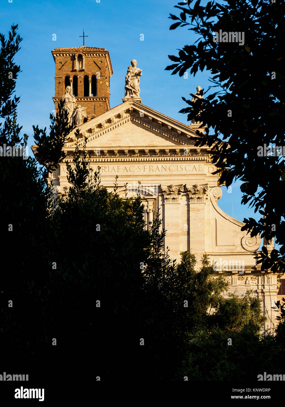 Santa Francesca Romana, Rome, Italy Stock Photo - Alamy