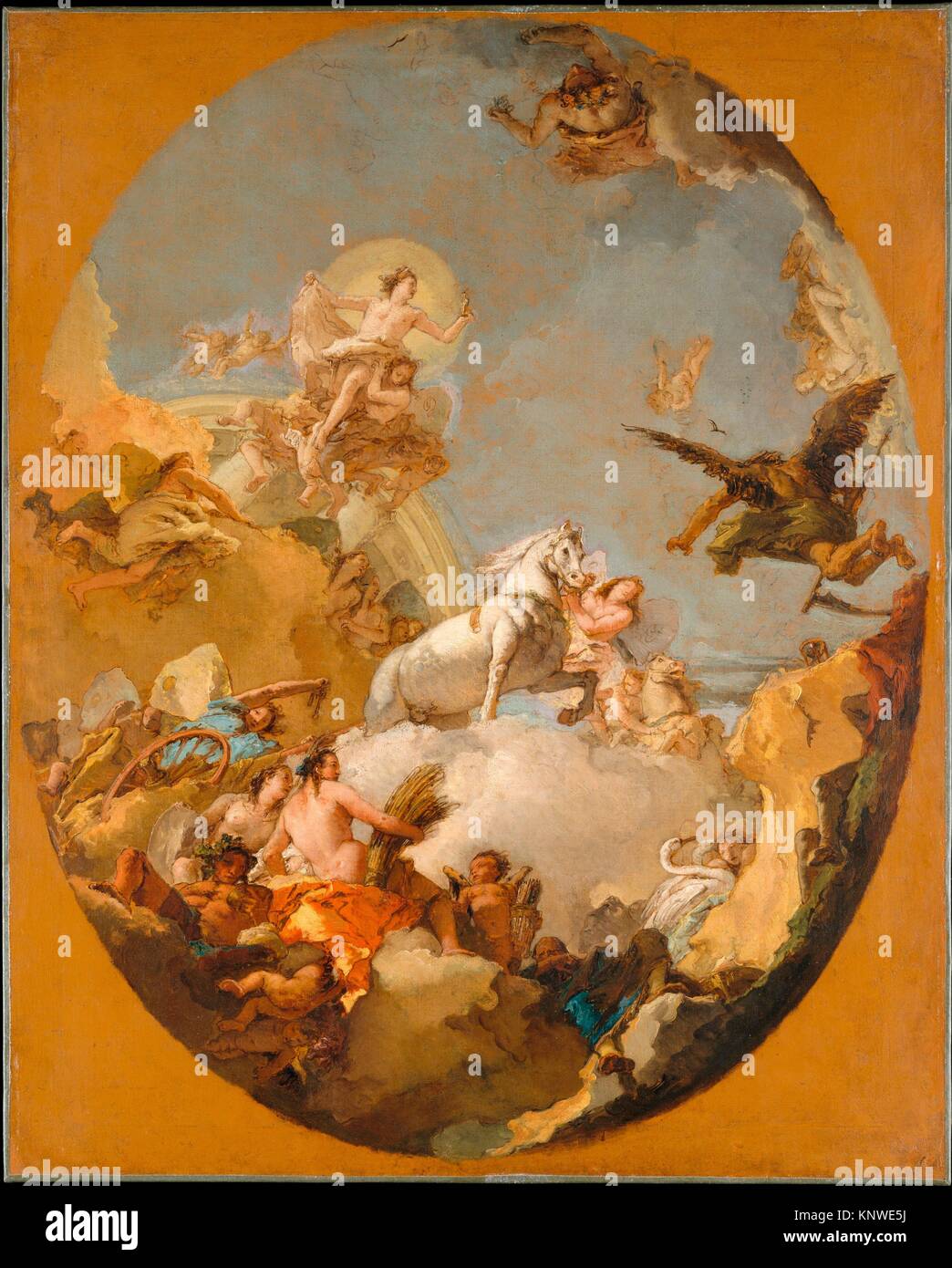 Giovanni battista tiepolo ceiling hi-res stock photography and images ...