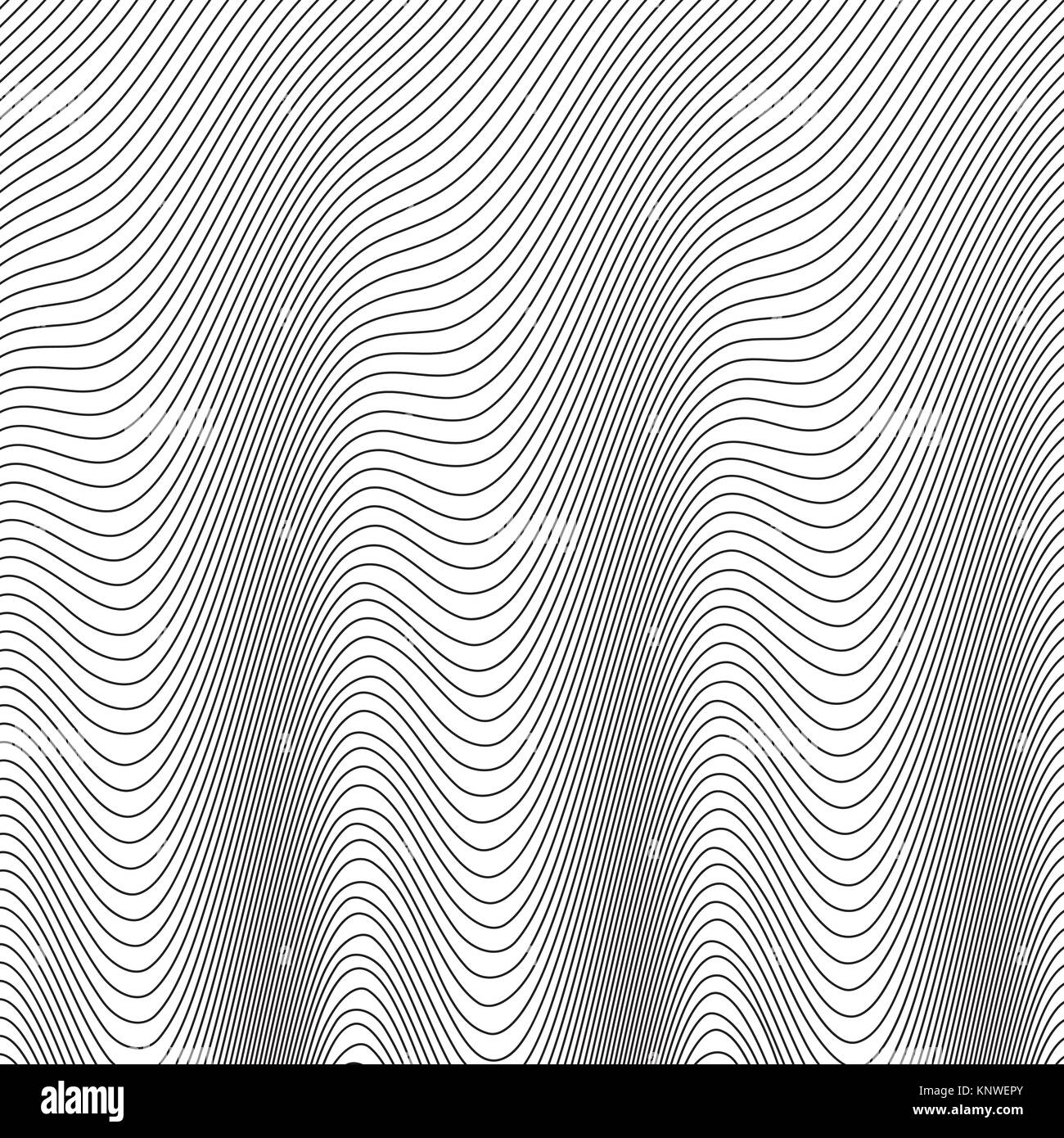 abstract waves with halftone effect. vector graphic background Stock ...
