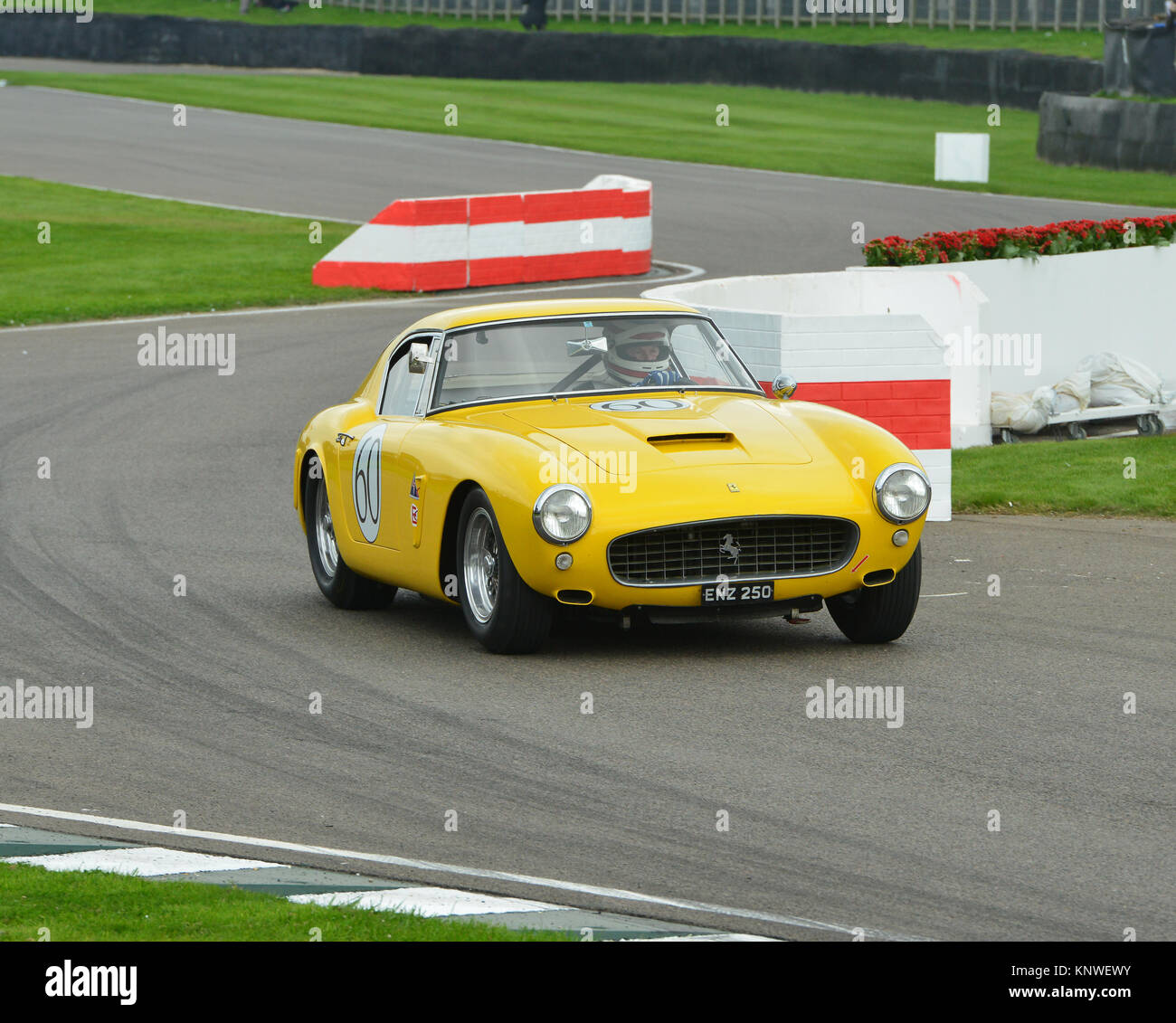 Christian Horner, Jackie Oliver, Ferrari 250 GT SWB-C, ENZ 250, RAC ...