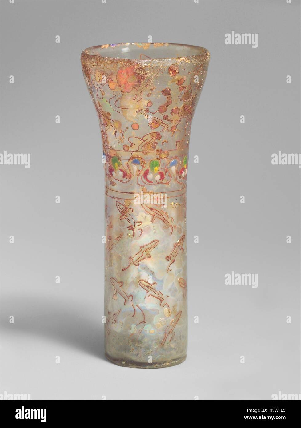 Beaker with Fish Motifs. Object Name: Beaker; Date: 13th-14th century ...