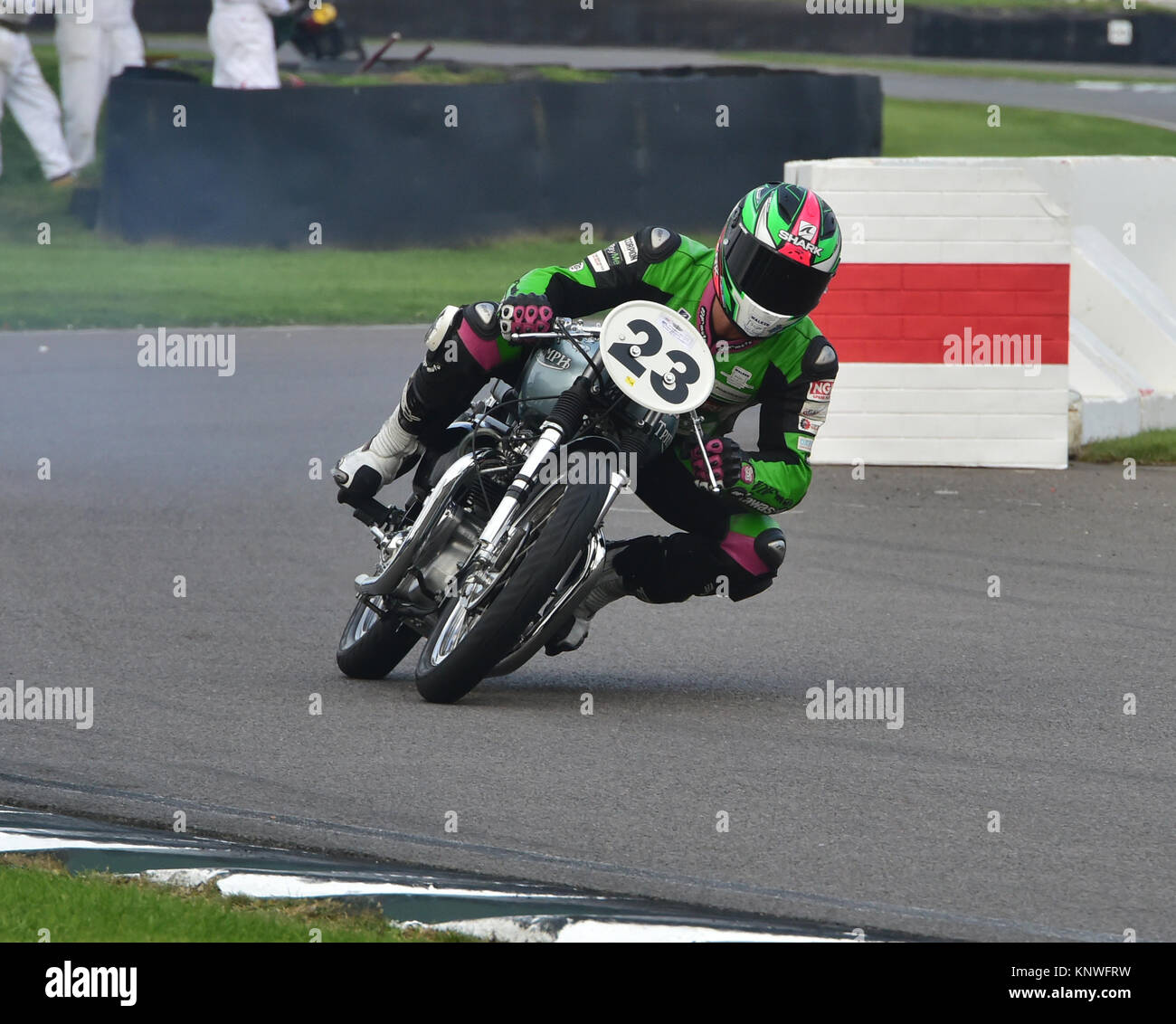 Kevin Rushworth, Howie Mainwaring, Triumph T110, Barry Sheene Memorial ...
