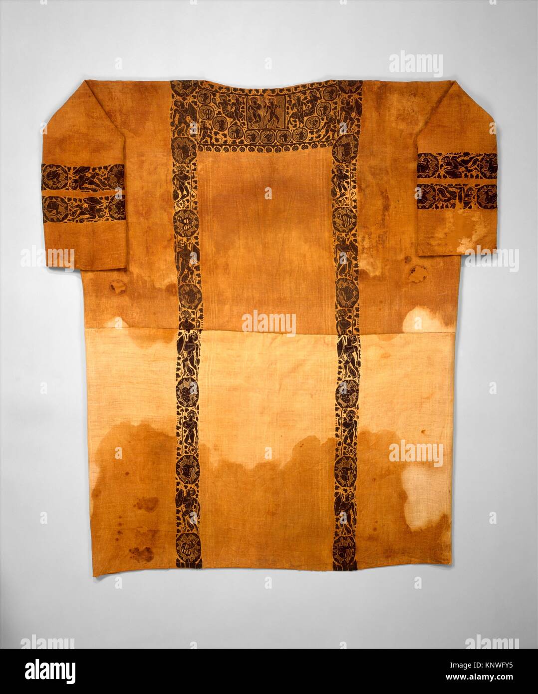 Tunic with Dionysian Ornament. Object Name: Tunic; Date: probably 5th ...