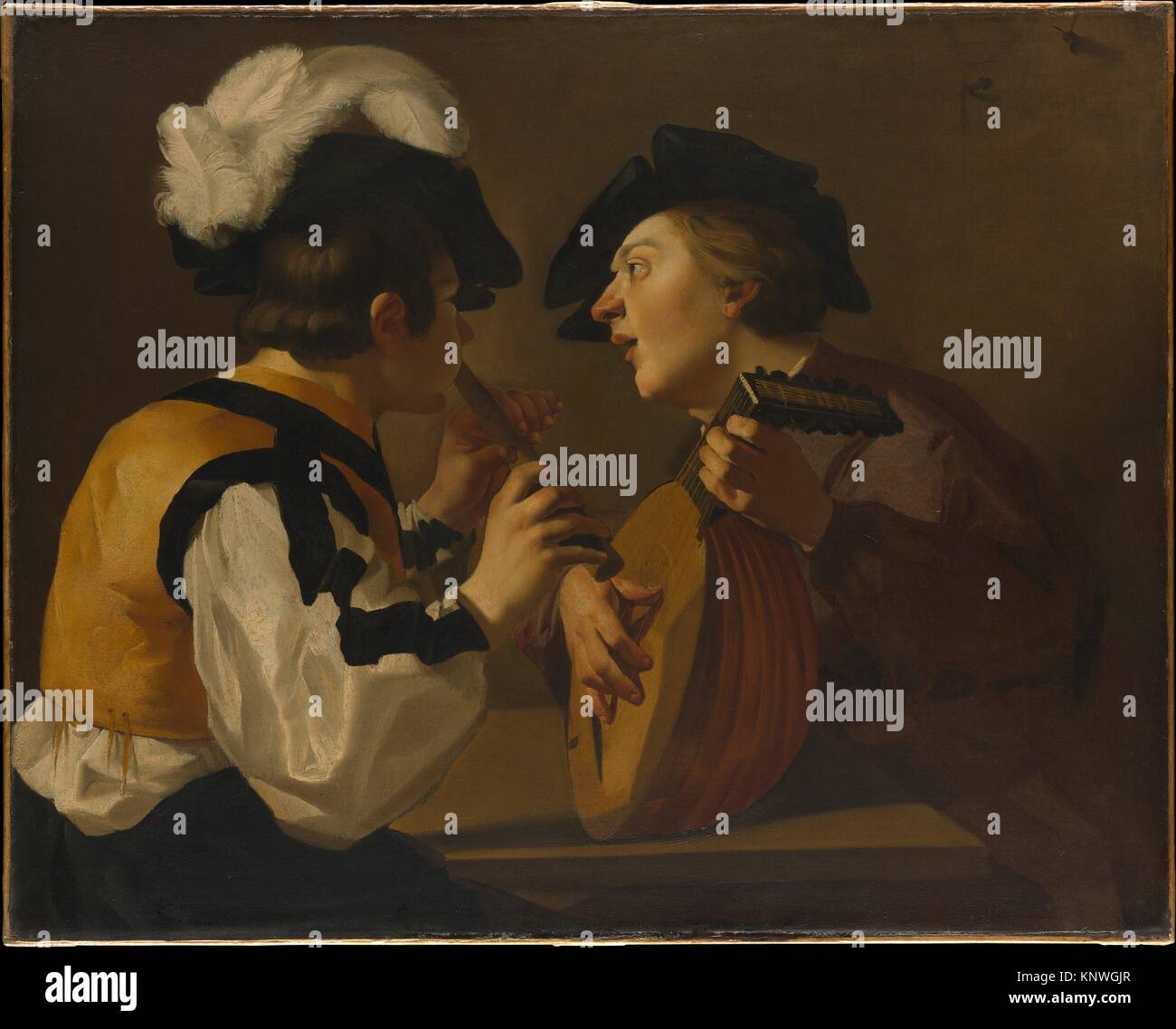 Dutch utrecht caravaggist painter hi-res stock photography and images ...