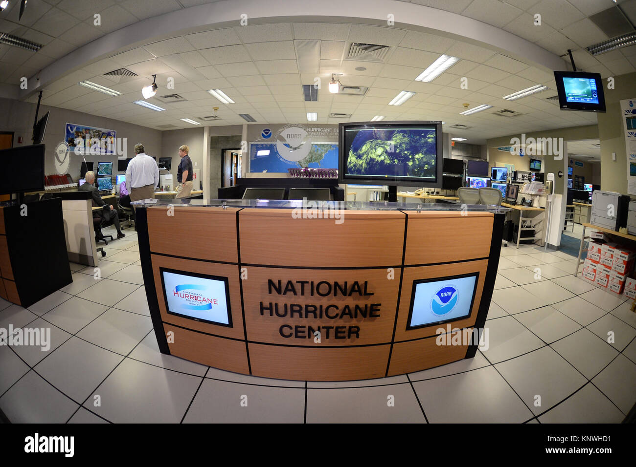 National hurricane center, fl hi-res stock photography and images - Alamy