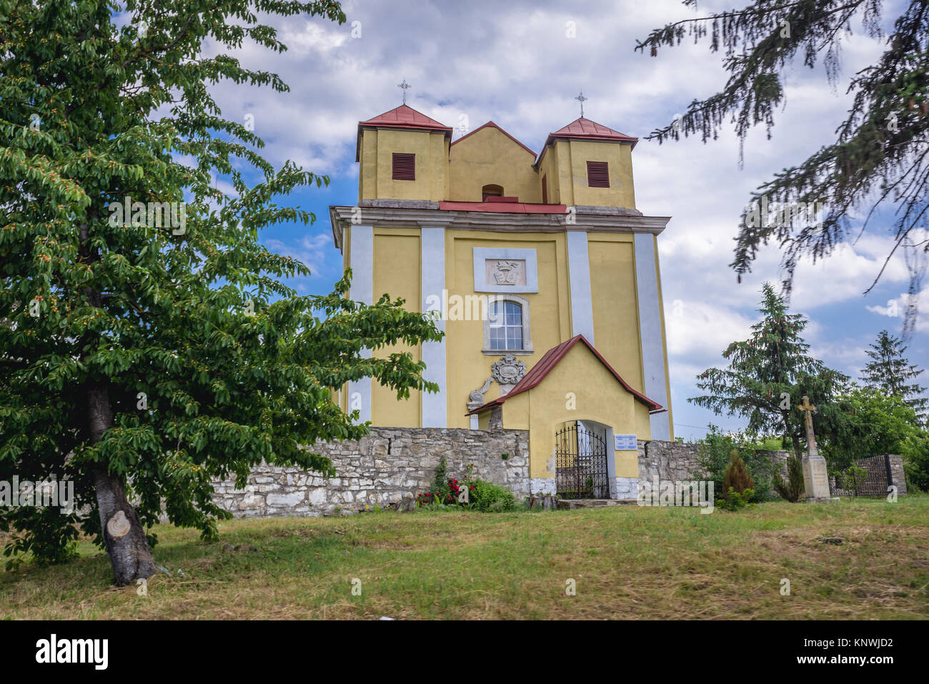 Church of Immaculate Conception of the Blessed Virgin Mary in Zhvanets ...