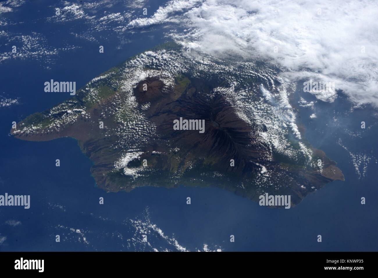 Hawaiian Archipelago From Space