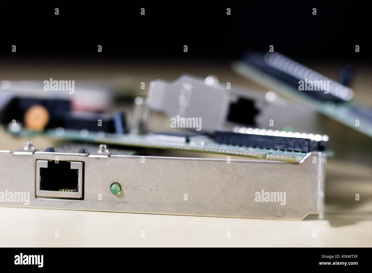 old network cards for desktop computers. Network cards with rj44 ...