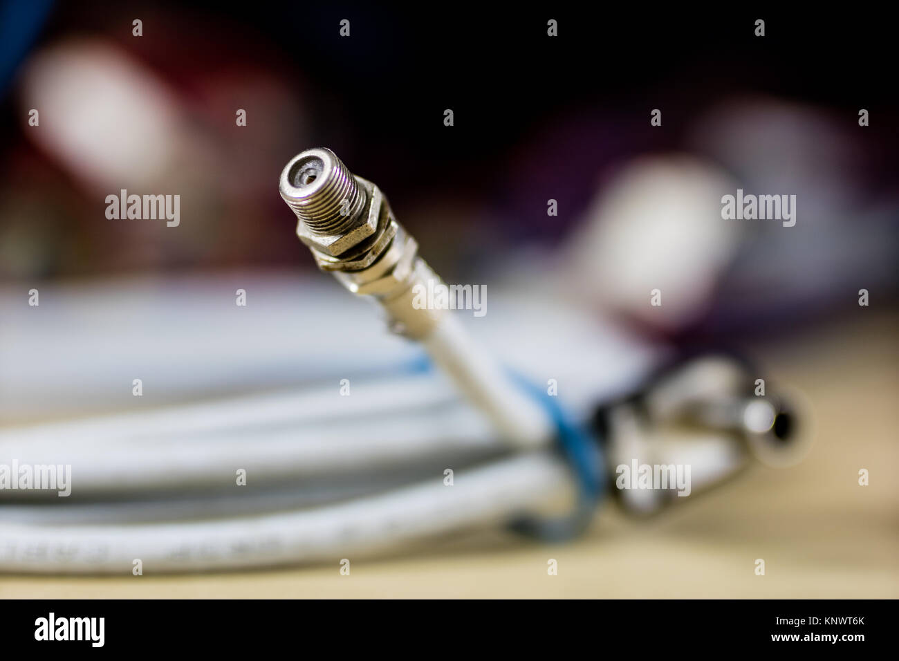 old computer wires. Cables lpt, com1 and com2 for desktop and laptop ...