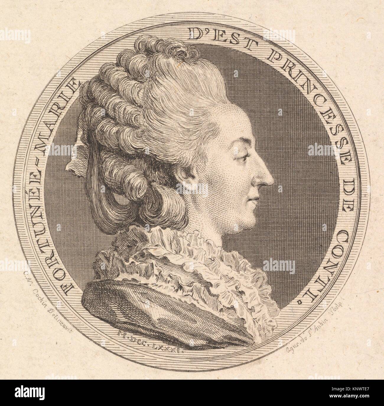 Princesse de conti portrait hi-res stock photography and images - Alamy