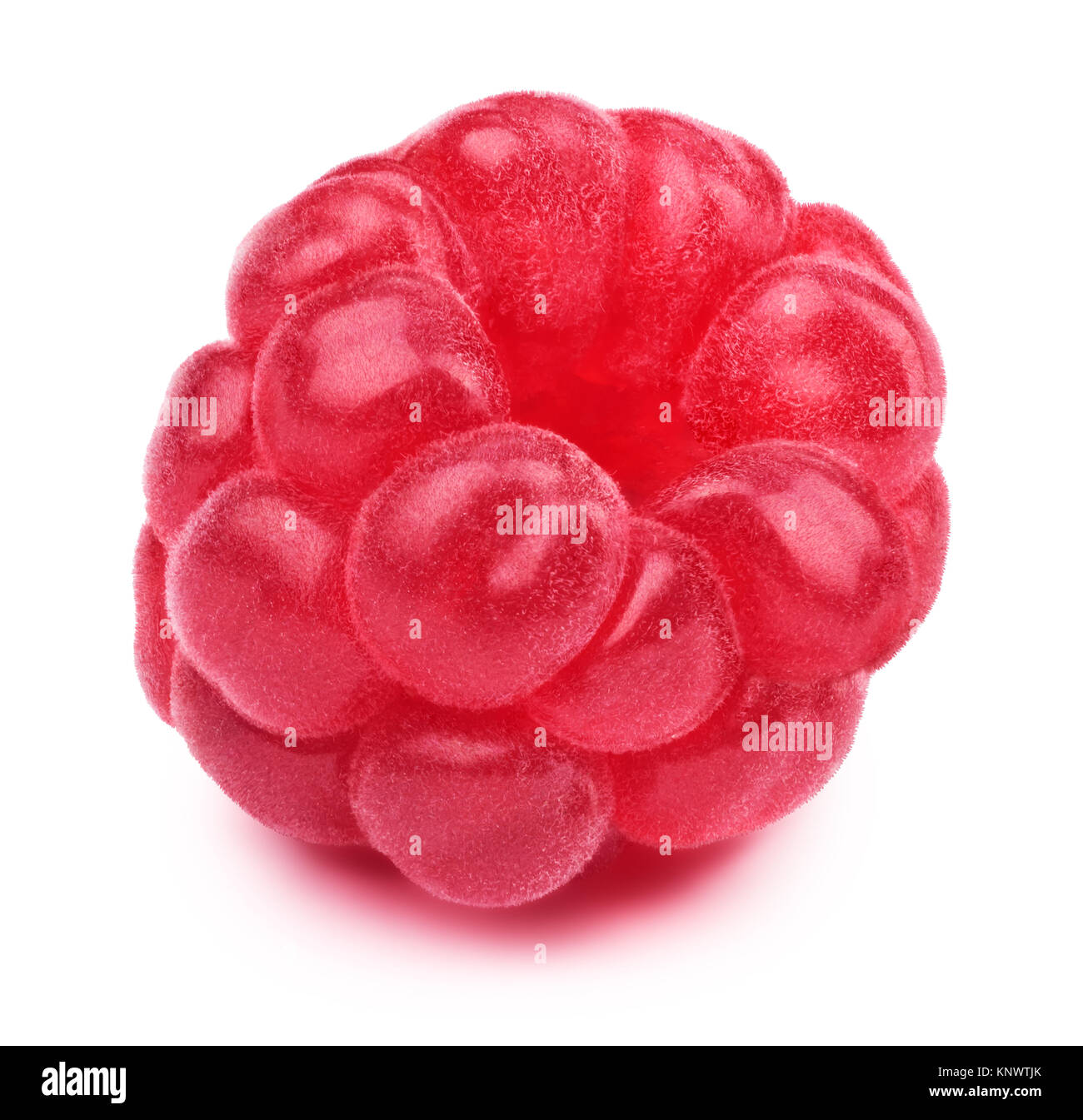 Ripe raspberry isolated Stock Photo - Alamy