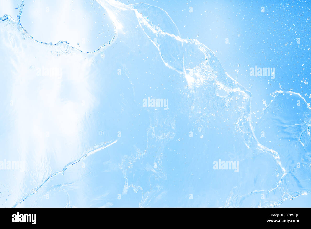 Water splashes against the sky Stock Photo - Alamy