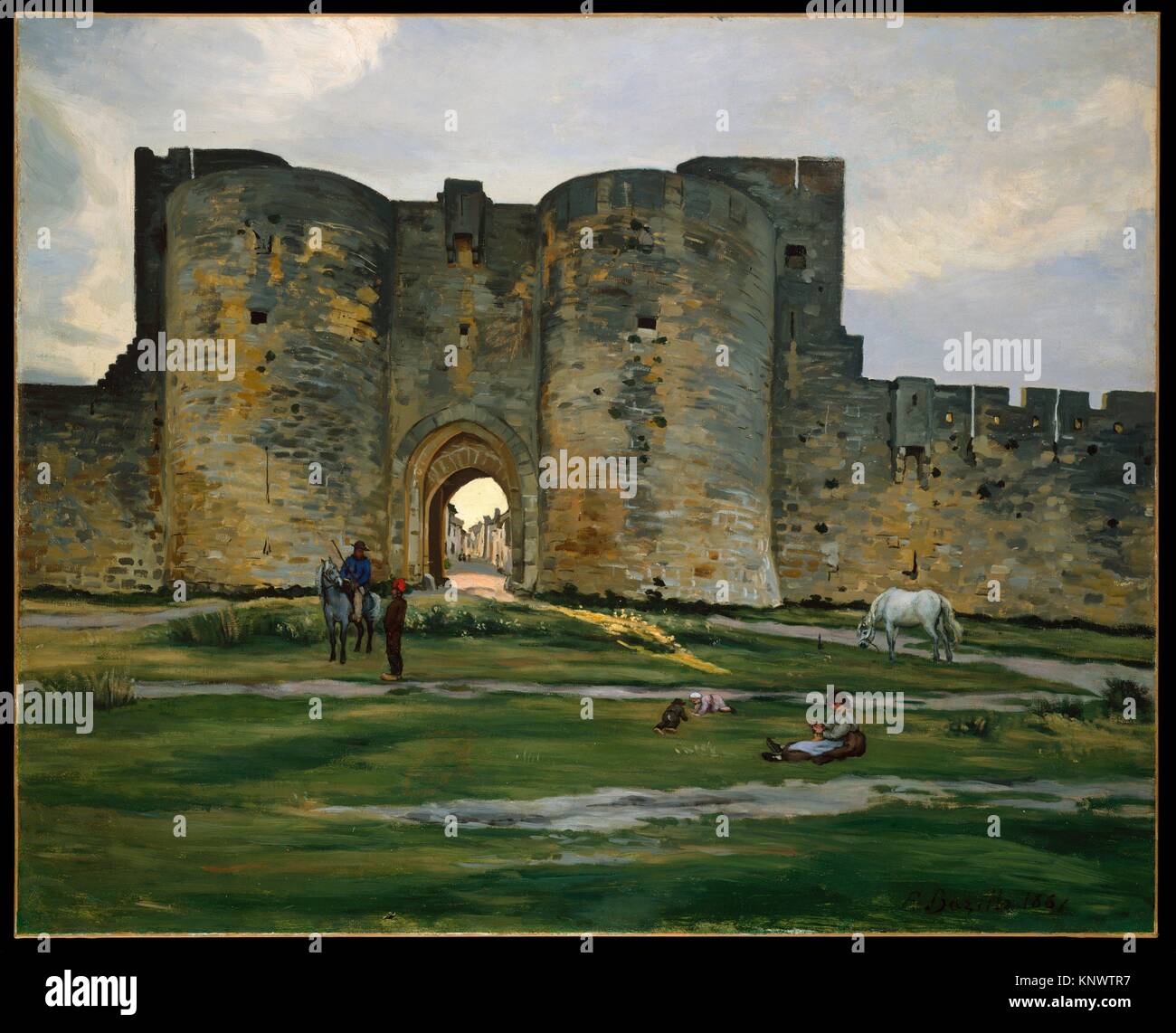 Frederic bazille painting hi-res stock photography and images - Alamy