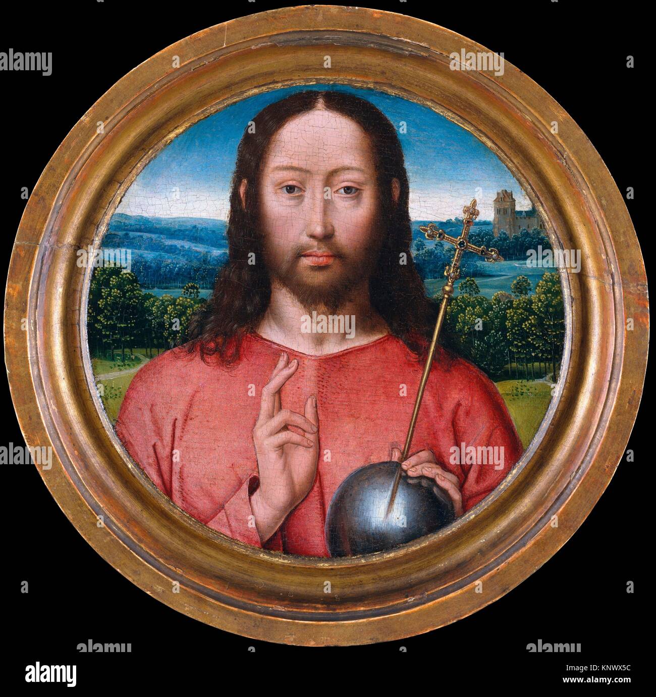 Virgin and christ as salvator mundi hi-res stock photography and images ...