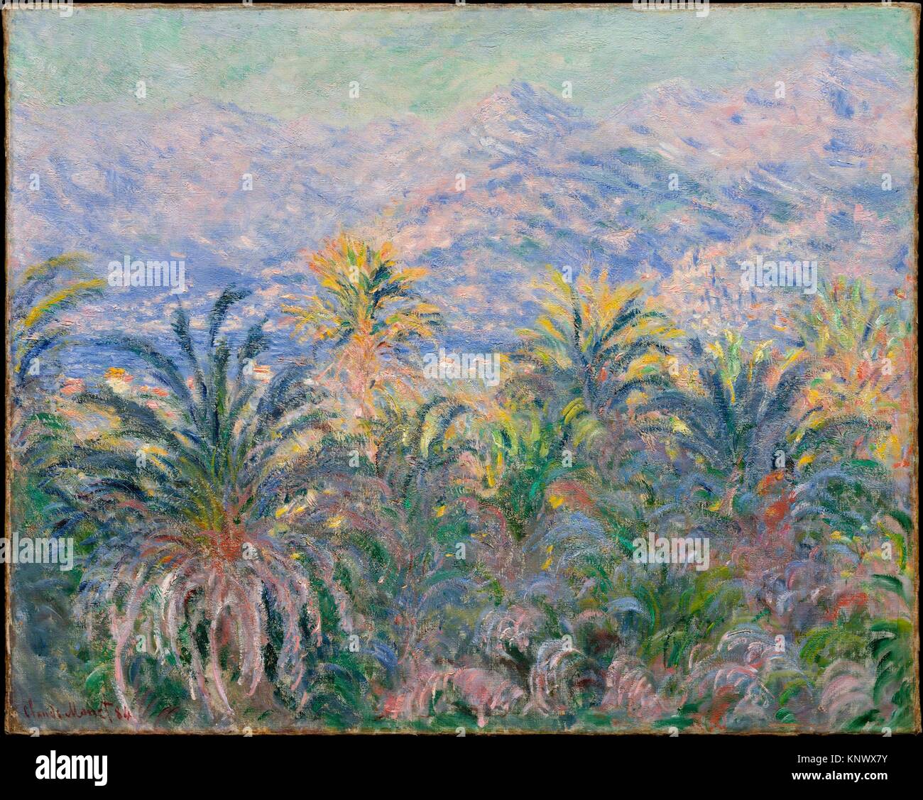 Heart Tree Painting By Monet