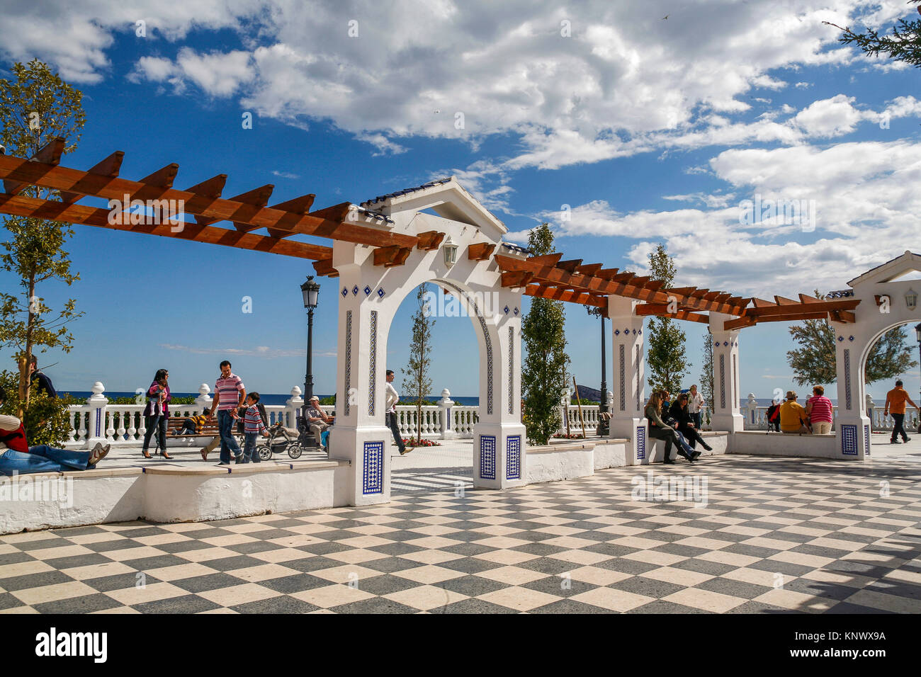 Benidorm square architecture hi-res stock photography and images - Alamy